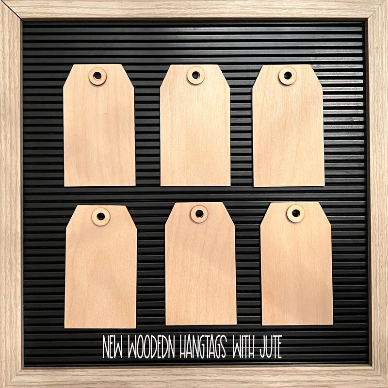 Wooden Tags - Etsy