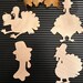Wooden Chicks Cutouts Unfinished Wood Chicks Easter Chick - Etsy
