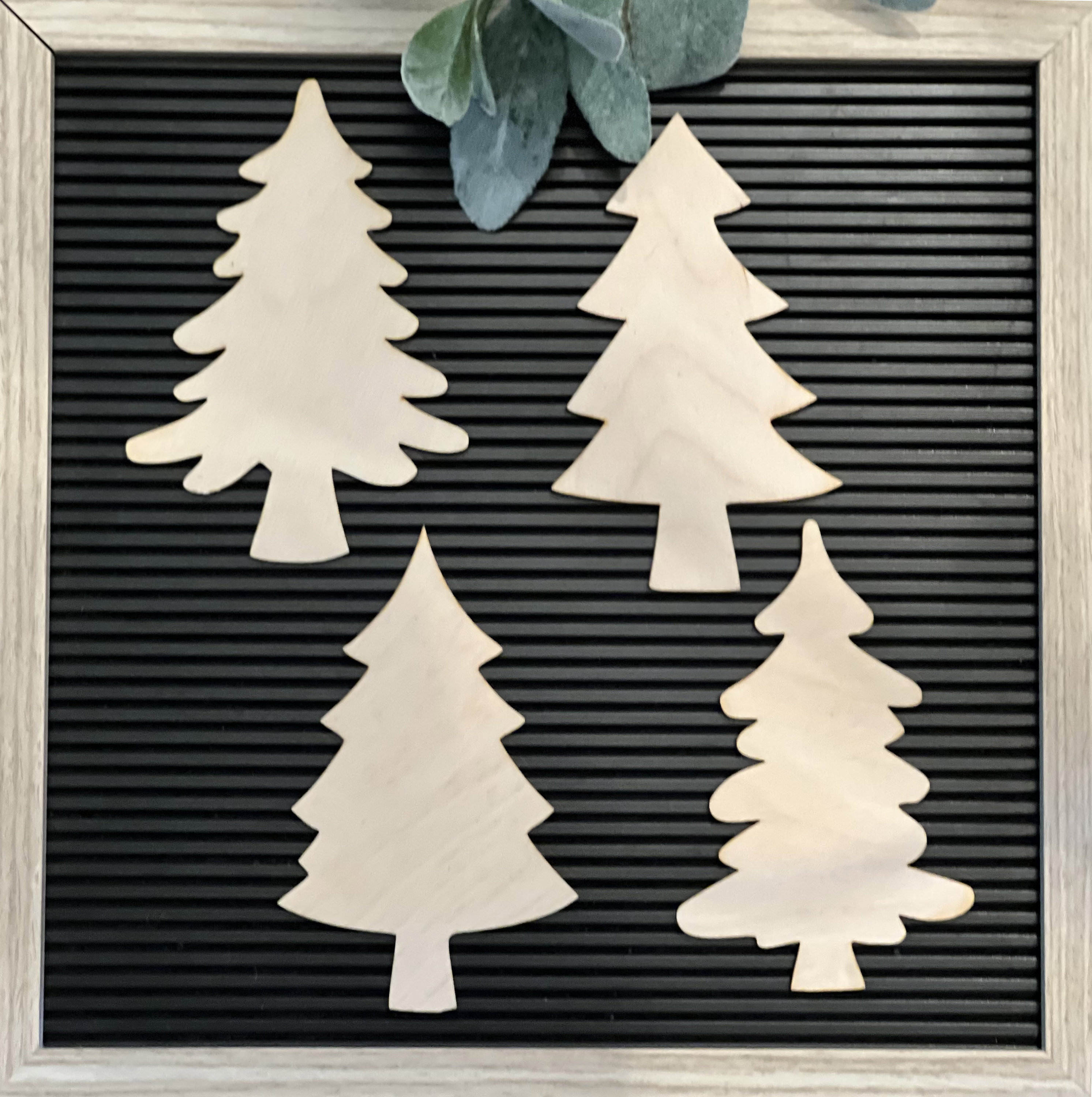 Wooden Tree Cutouts — FLEA MARKET RESCUE