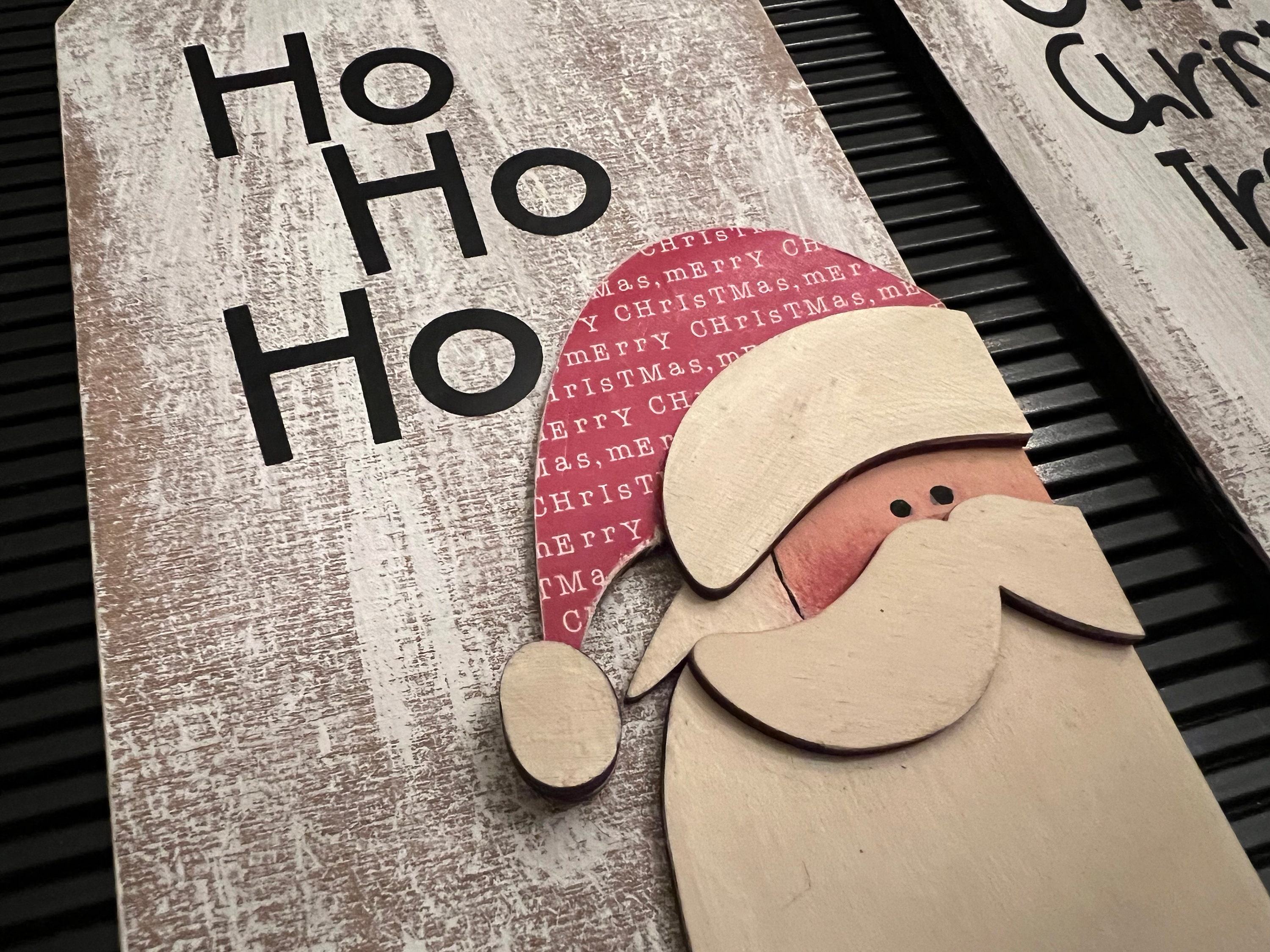 DIY Large Christmas Hangtag Kit Snowman Kit Holiday - Etsy