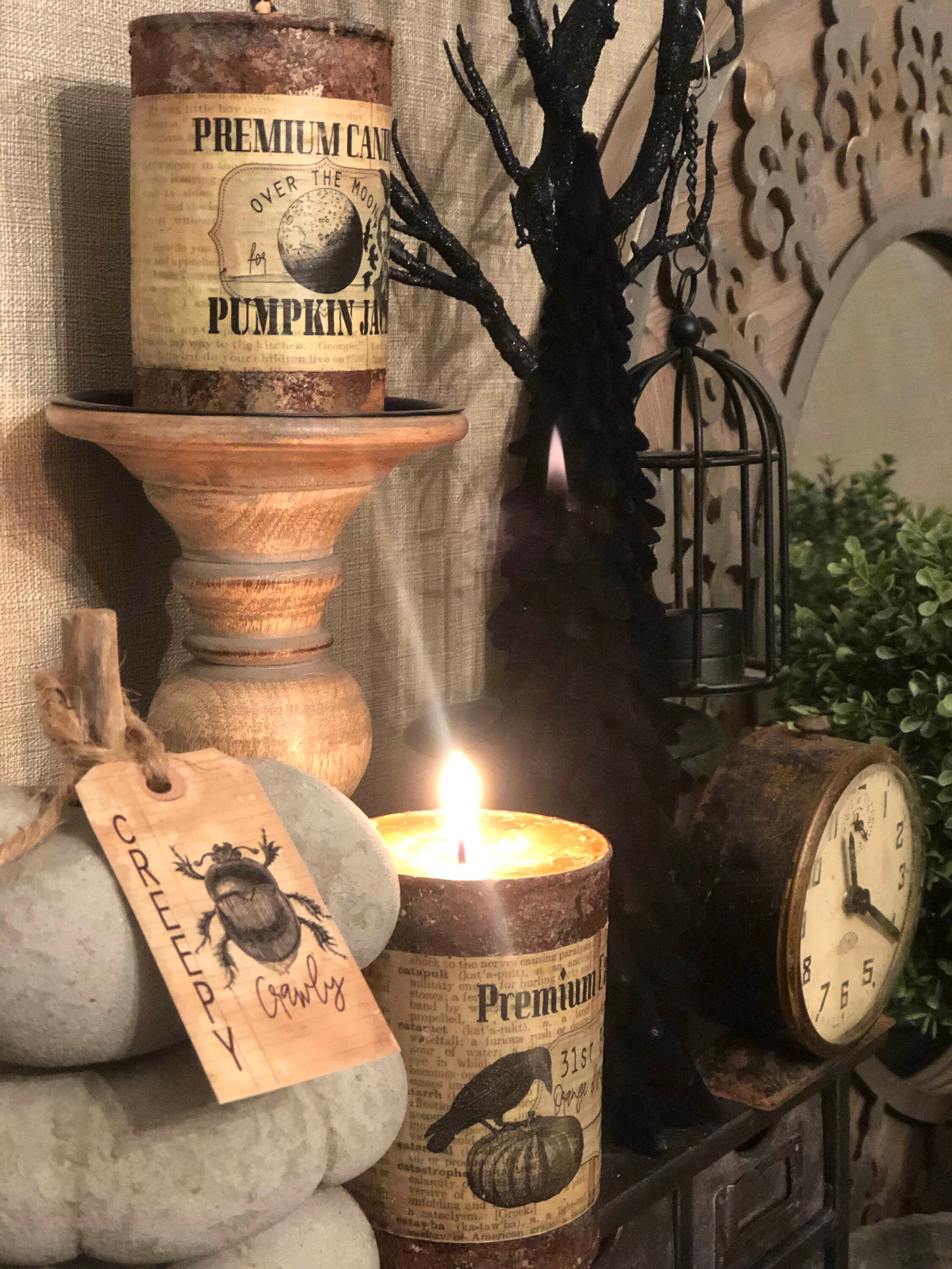 Instant Digital Download - Halloween Candle Labels- Apothecary Labels ...