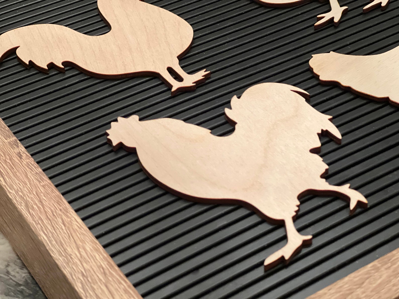 Wooden Chicken Cutouts, Unfinished Wood Chicken, Chicken Wood Shapes ...