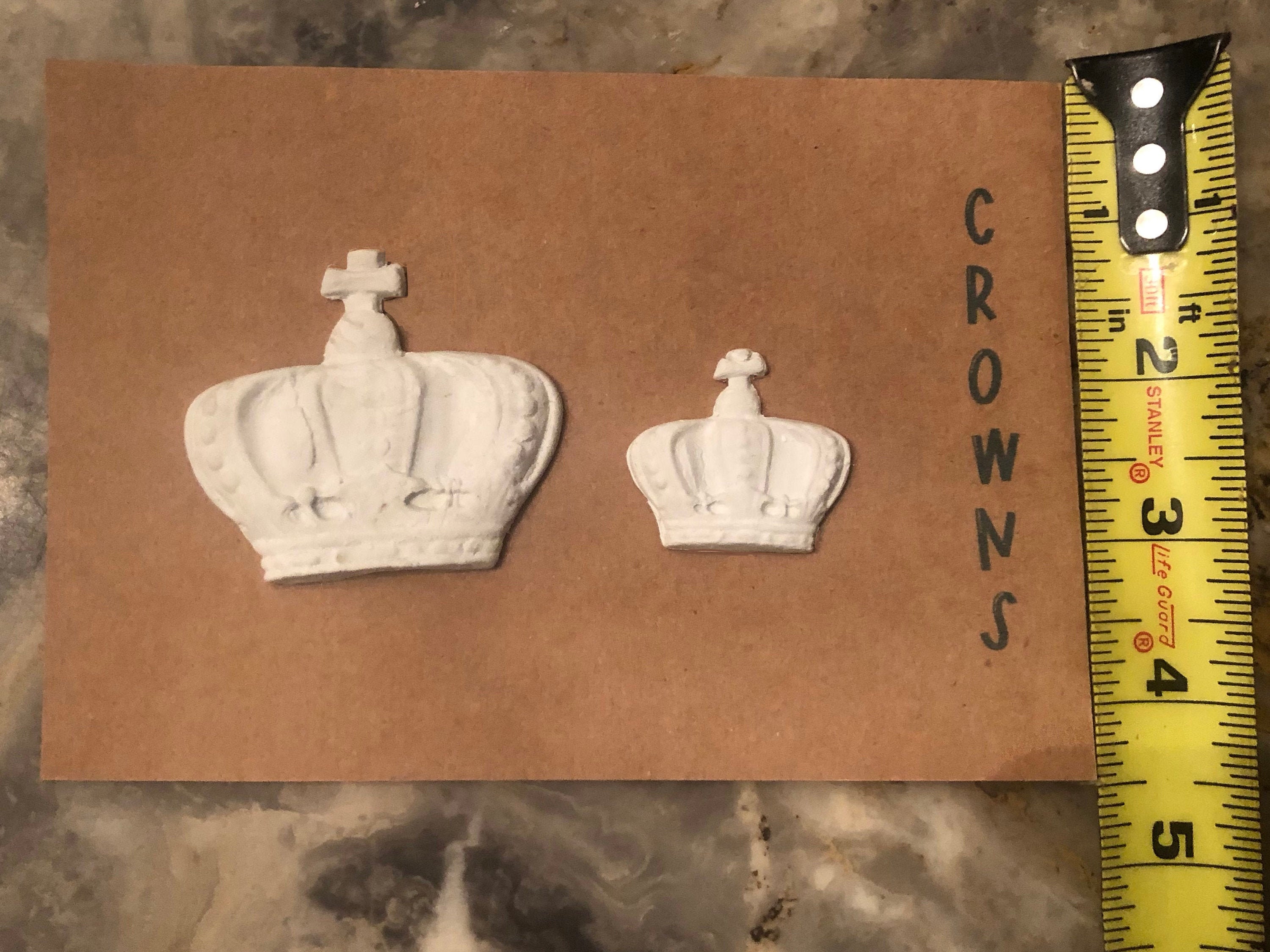 Finished Ornamental Crown Pieces — FLEA MARKET RESCUE
