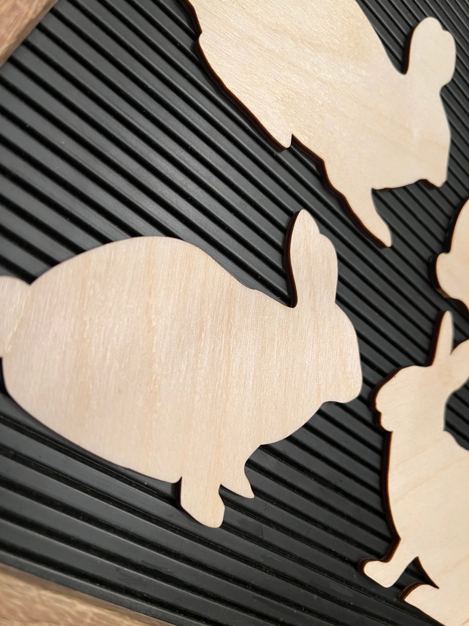 Wooden Bunny Cutouts, Unfinished Wood Bunnies, Bunny Wood Shapes, Farm ...