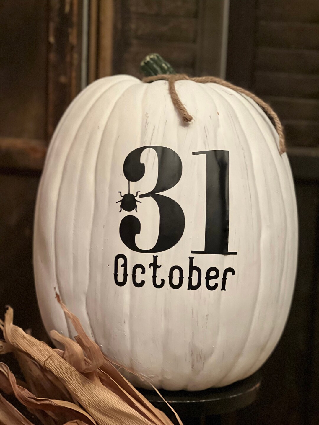 Vinyl Decal October 31, Home Decor Vinyl Decal, Halloween Decal, Vinyl ...