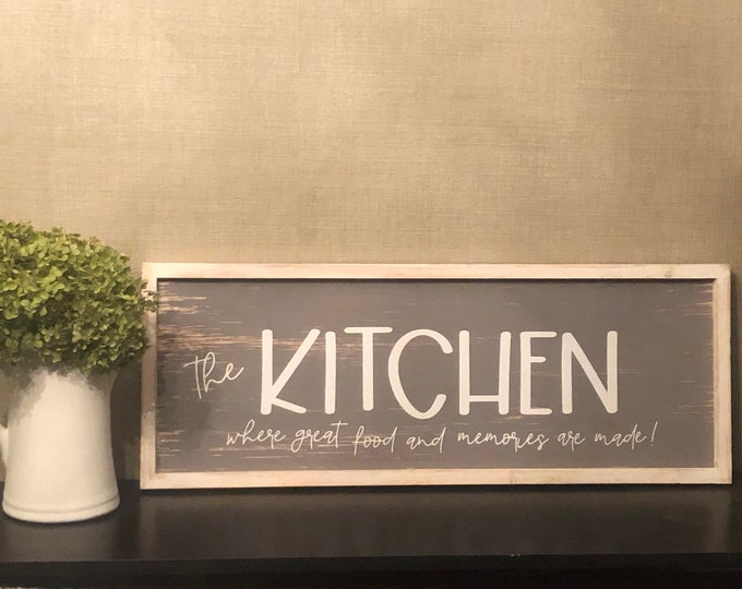 Kitchens Are Made for Families to Gather Kitchen Wall Decal/ Kitchen ...