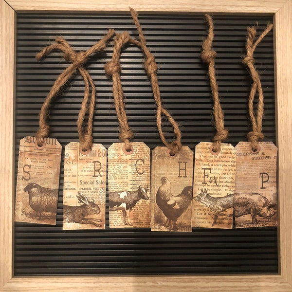 Vintage Hang Tags - Etsy