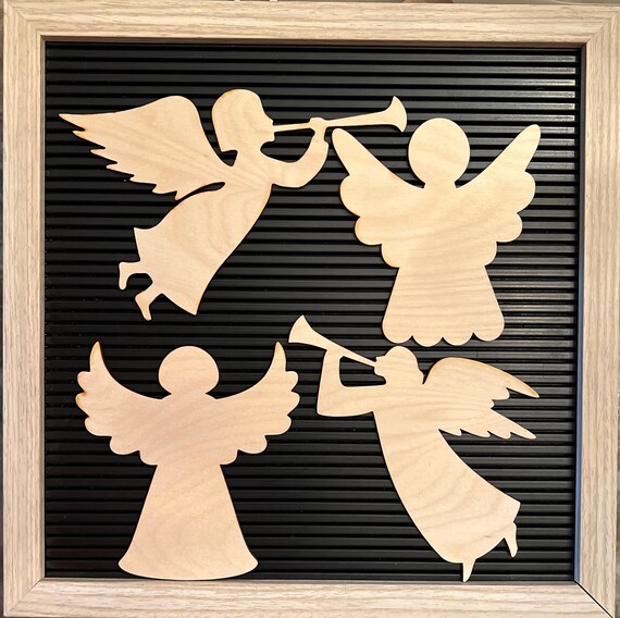 Paper Angels Cut Outs Geyee 108 Pcs Angel Cutouts Paper Angel Cutouts ...