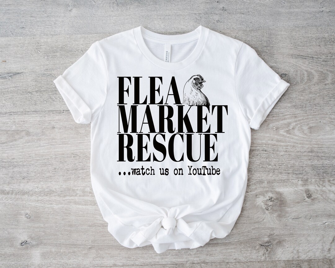 Fans of Flea Market Rescue White T-shirt - Unisex Jersey Short Sleeve ...