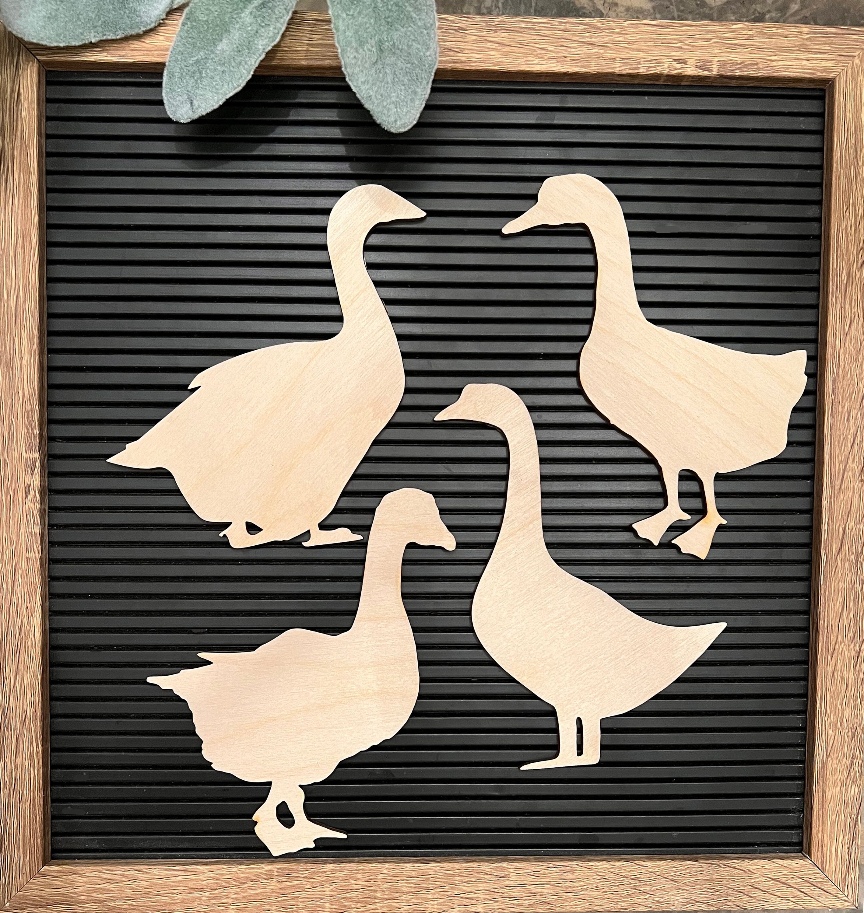 Wooden Duck Cutouts — FLEA MARKET RESCUE