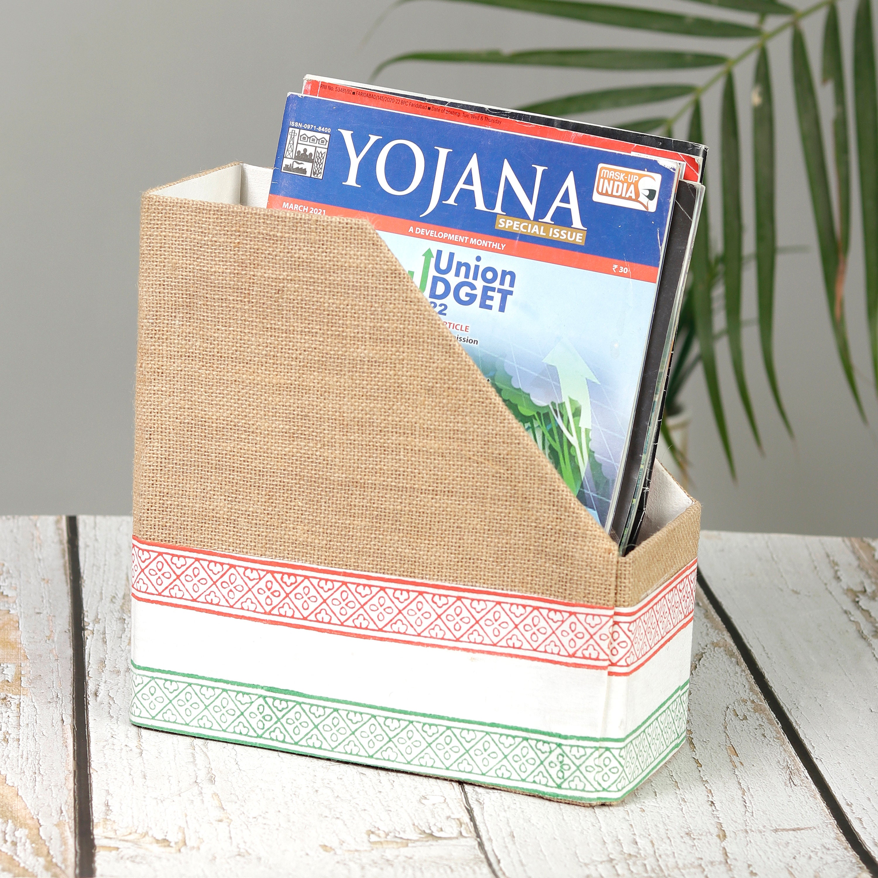 Handcrafted A4 Size Foldable Magazine File Holder - Etsy