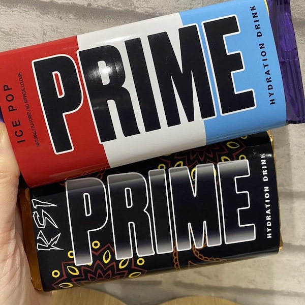 Prime Chocolate Bar - Etsy UK