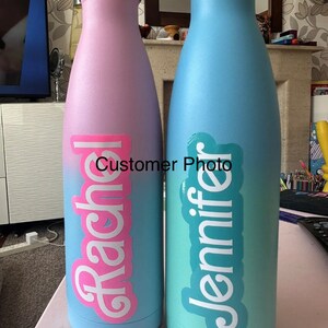 Personalised Water Bottle Name Stickers | Personalised Sticker | Water ...