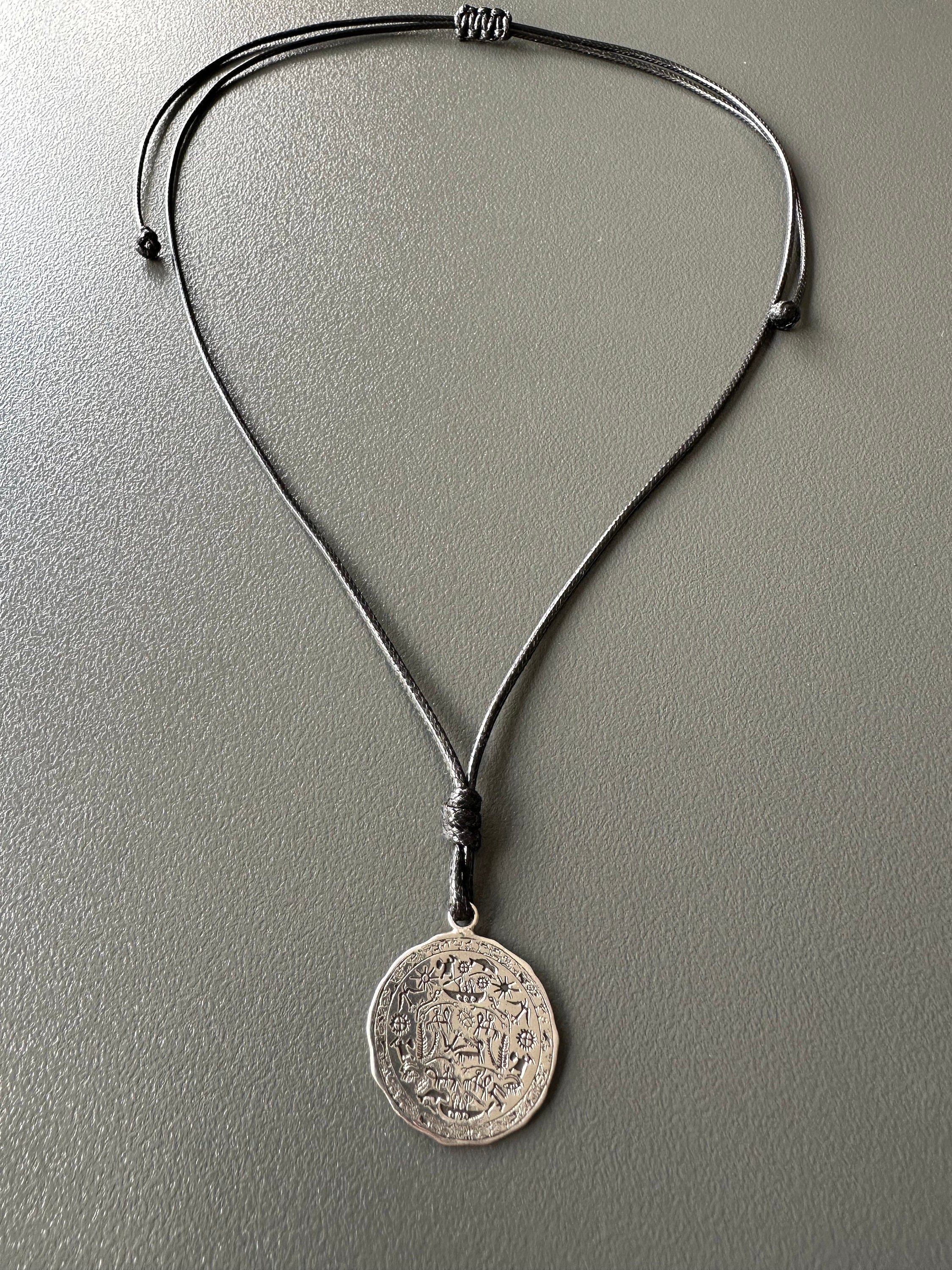 Shaman Neclace, Ancient Shamanistic Amulet Necklace, Stearling Silver ...