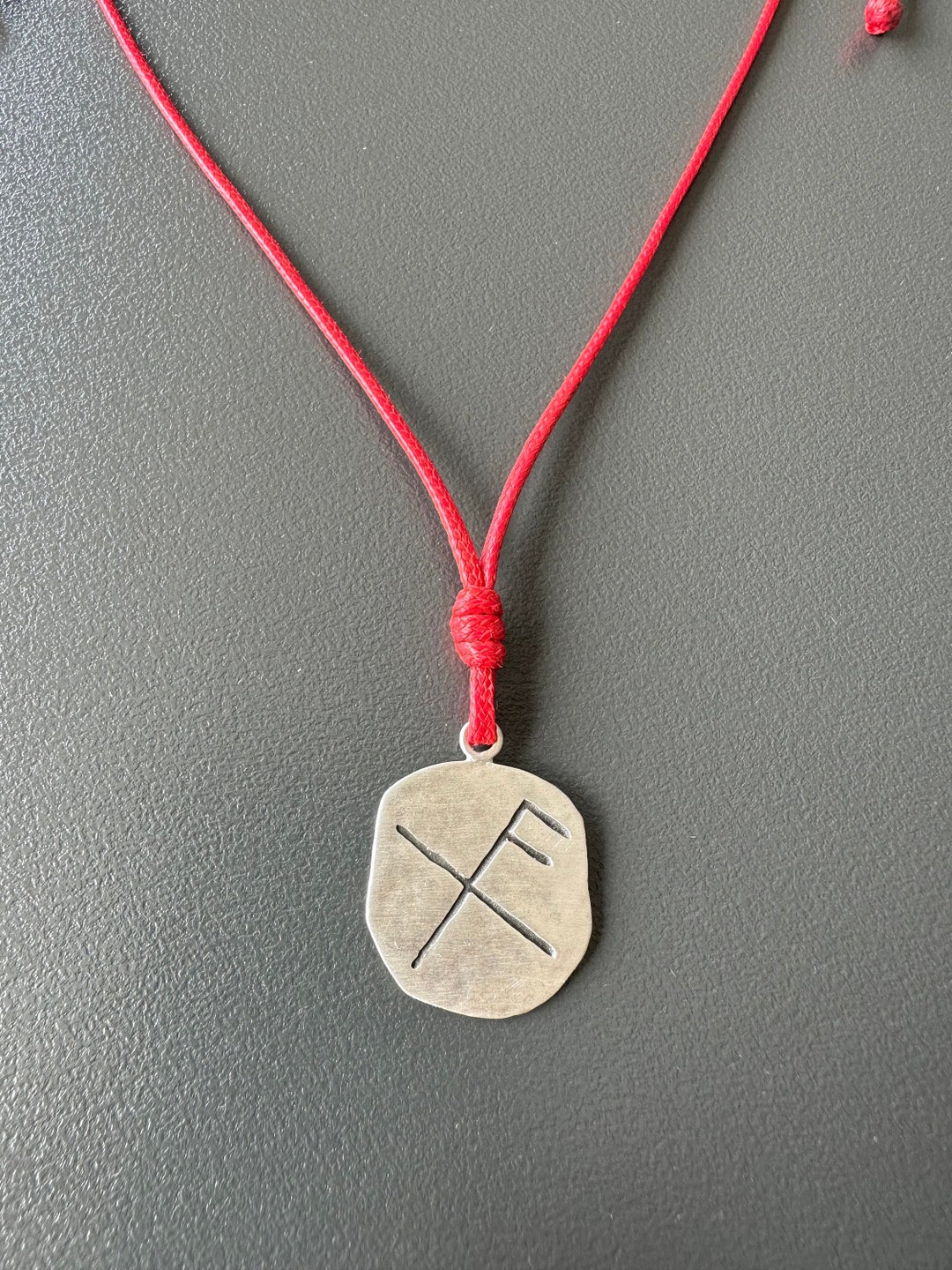 Viking Rune Pendant, Viking Good Luck Charm Necklace, Norse Mythology ...