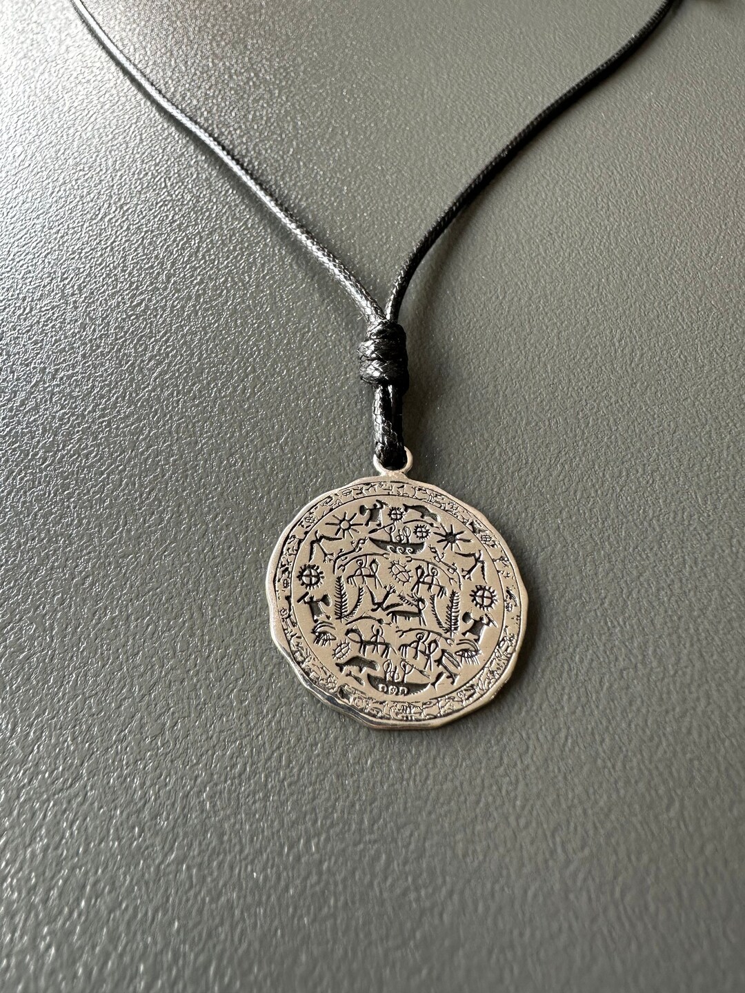 Shaman Neclace, Ancient Shamanistic Amulet Necklace, Stearling Silver ...