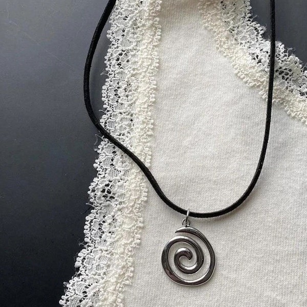 Spiral Necklace - Etsy