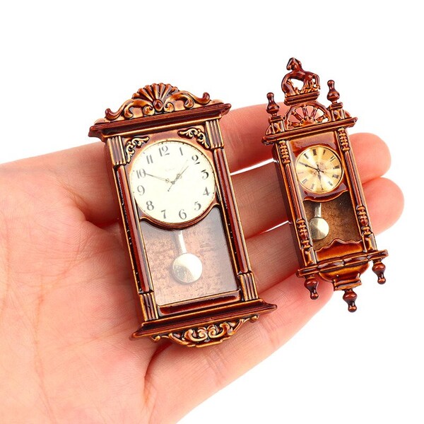 Mini Pendulum Wall Clock - Etsy