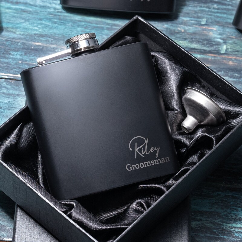 Personalised Flask Vinyl - Etsy UK