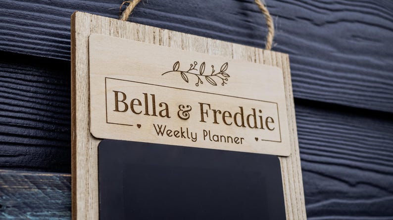 Custom Hanging Blackboard-scoreboard for Games Night-personalised ...