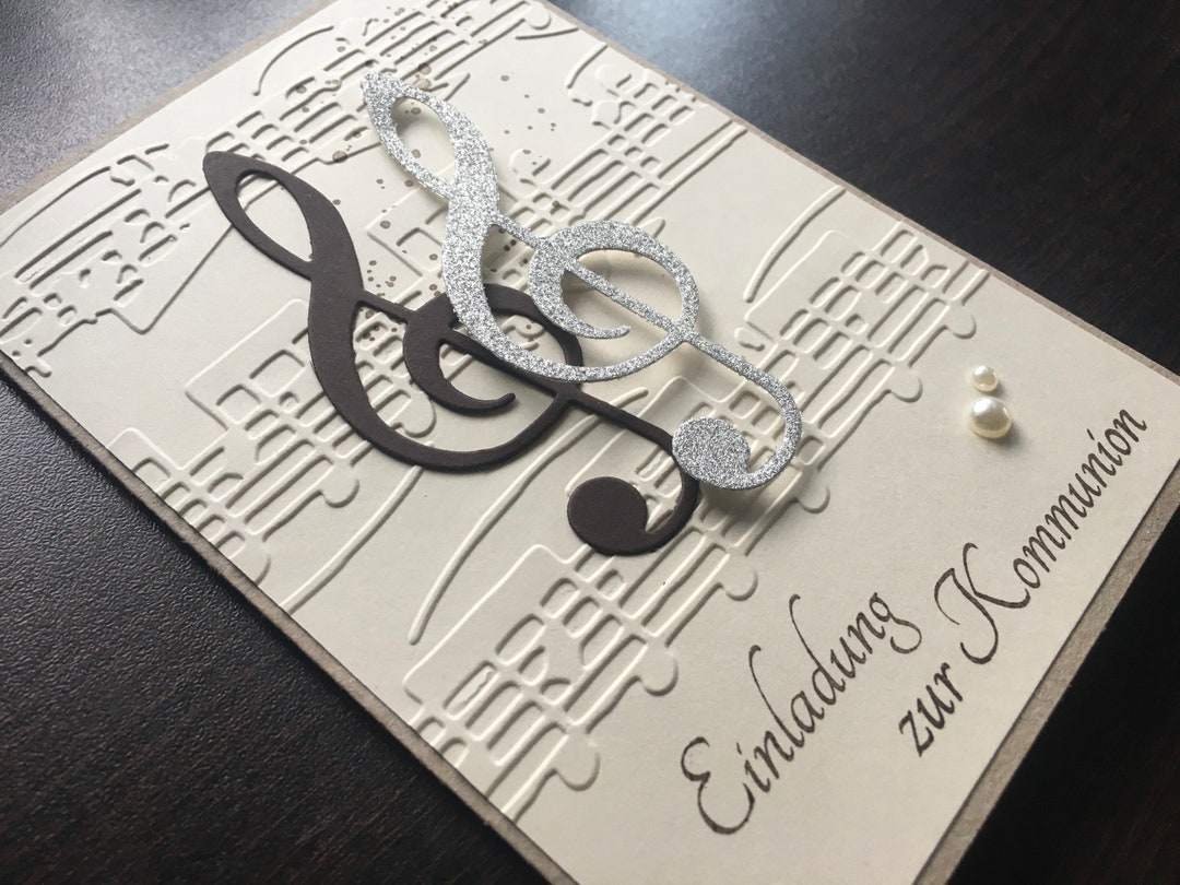 Invitation/invitation Cards Music/melody/notes for Communion ...