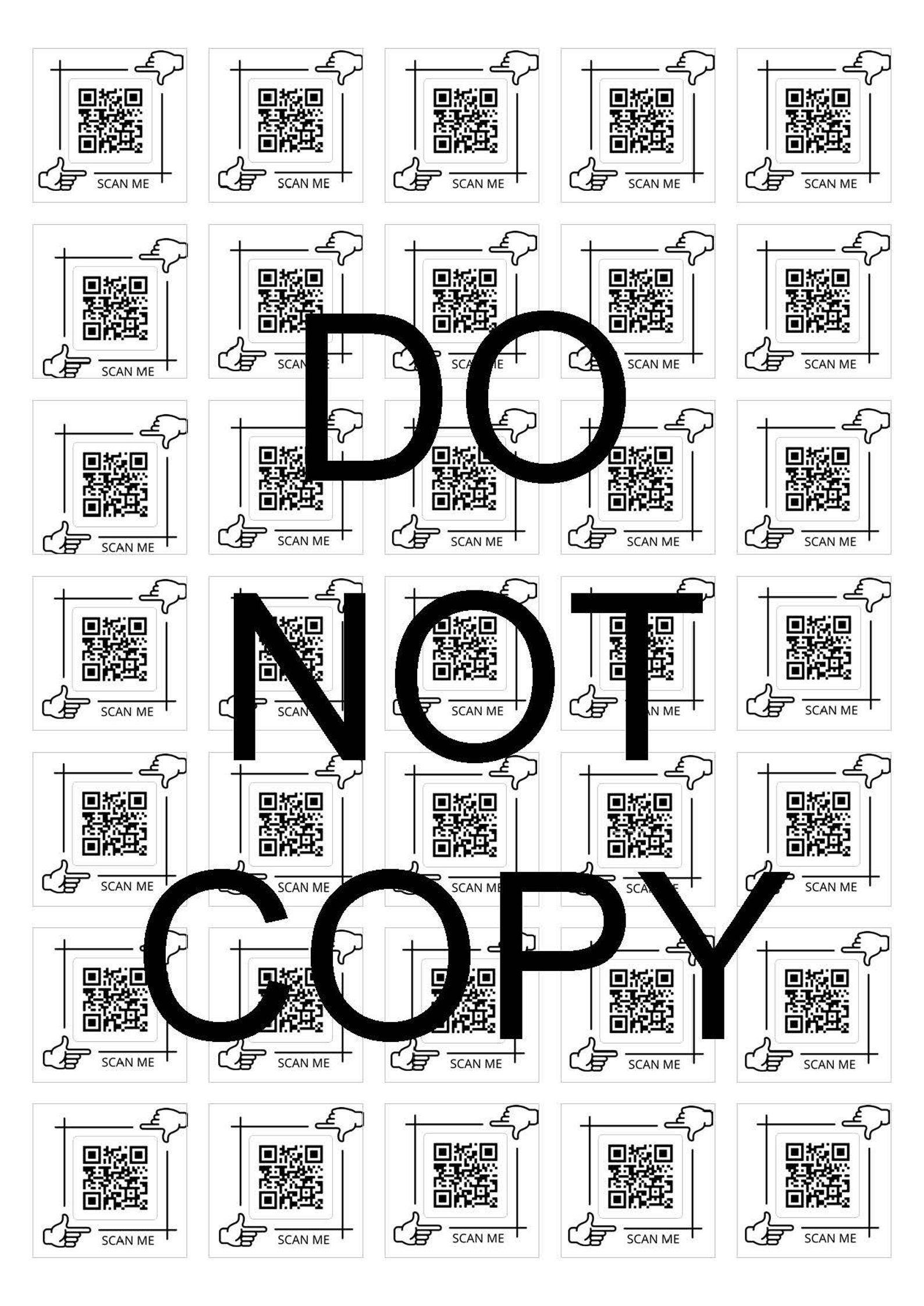 JW QR Codes Stickers | Etsy