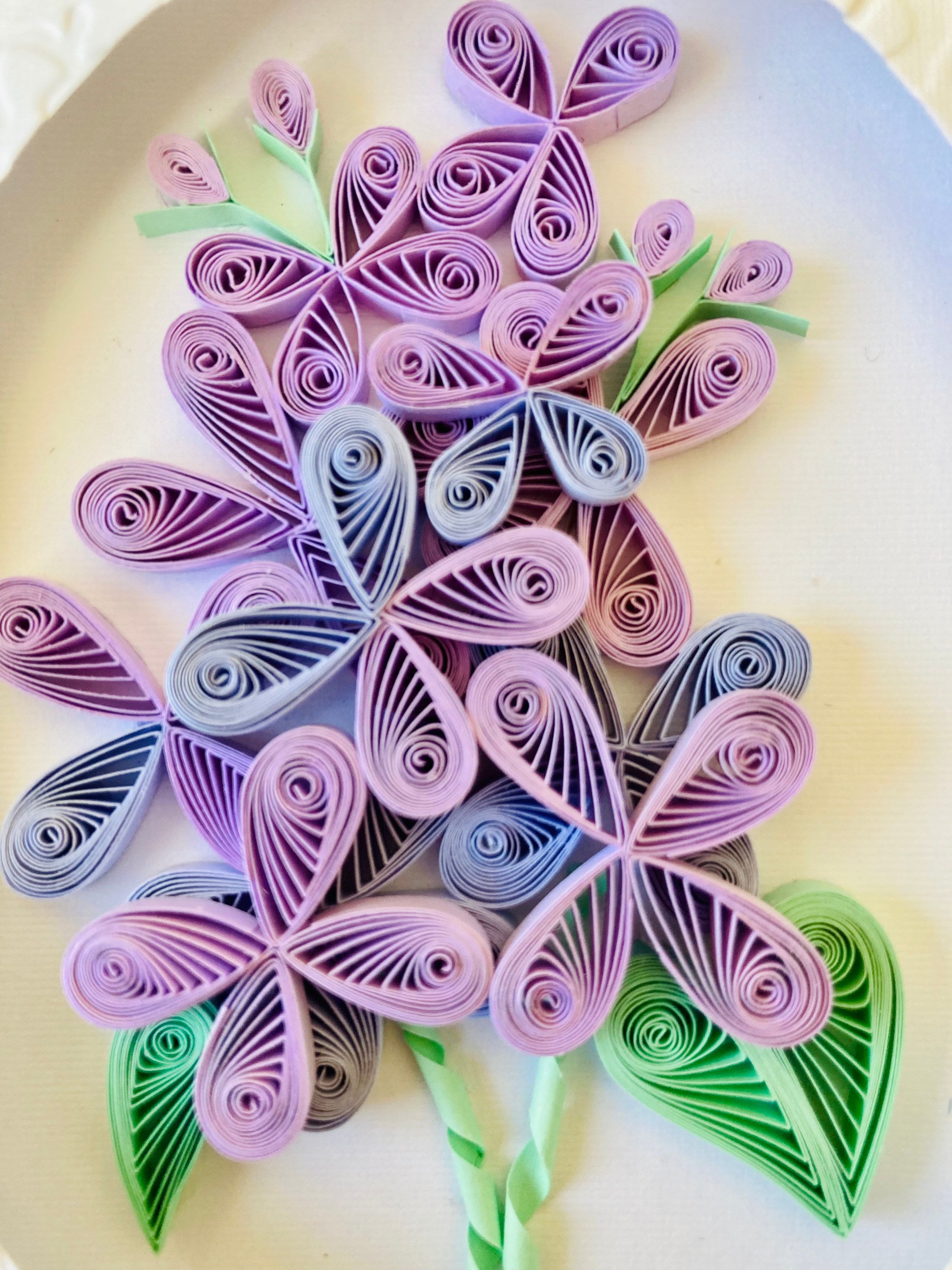 Elegant Lilacs Card - Etsy