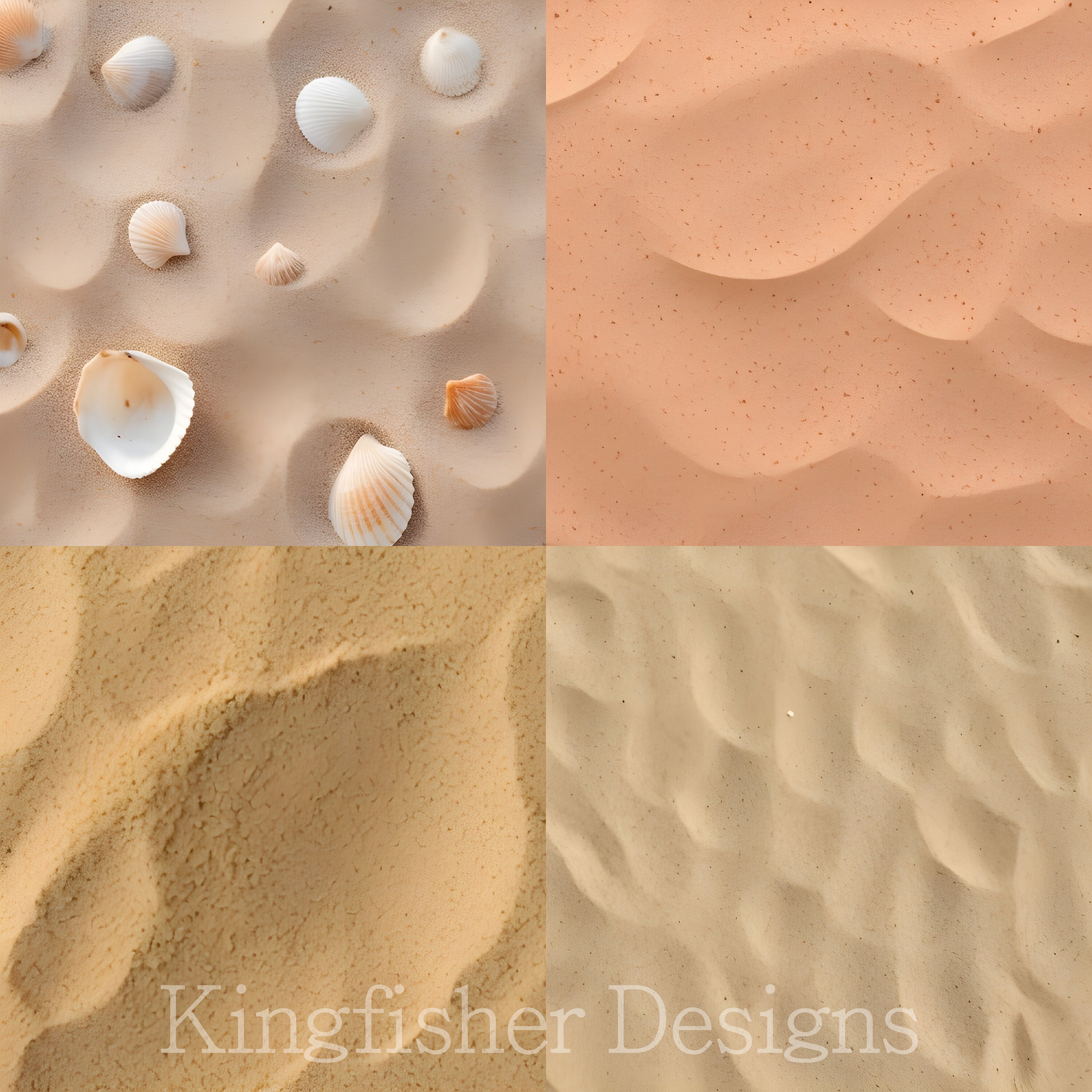 18 Beach Sand Textures Patterns Digital Papers Set, Instant Download ...