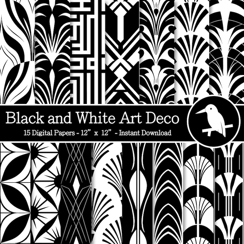 Art Deco Paper - Etsy