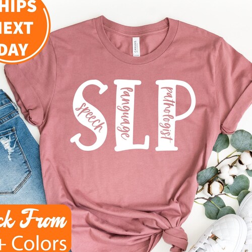 Speech Pathology Tshirt SLP Gift Speech Language - Etsy