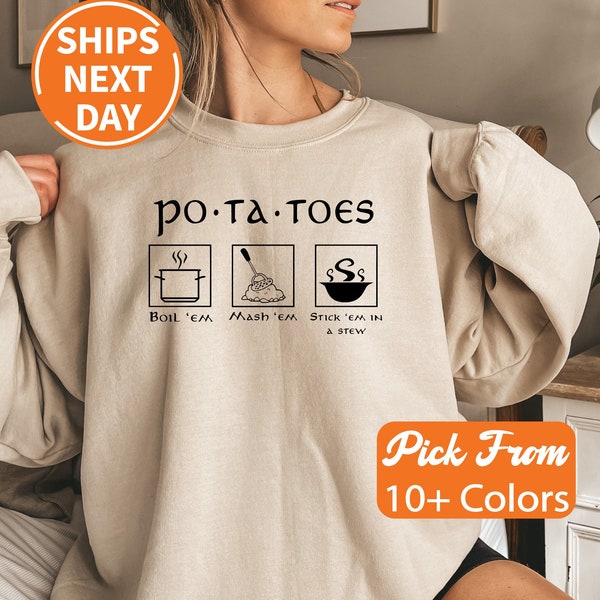 Potatoes Ugly Sweater - Etsy