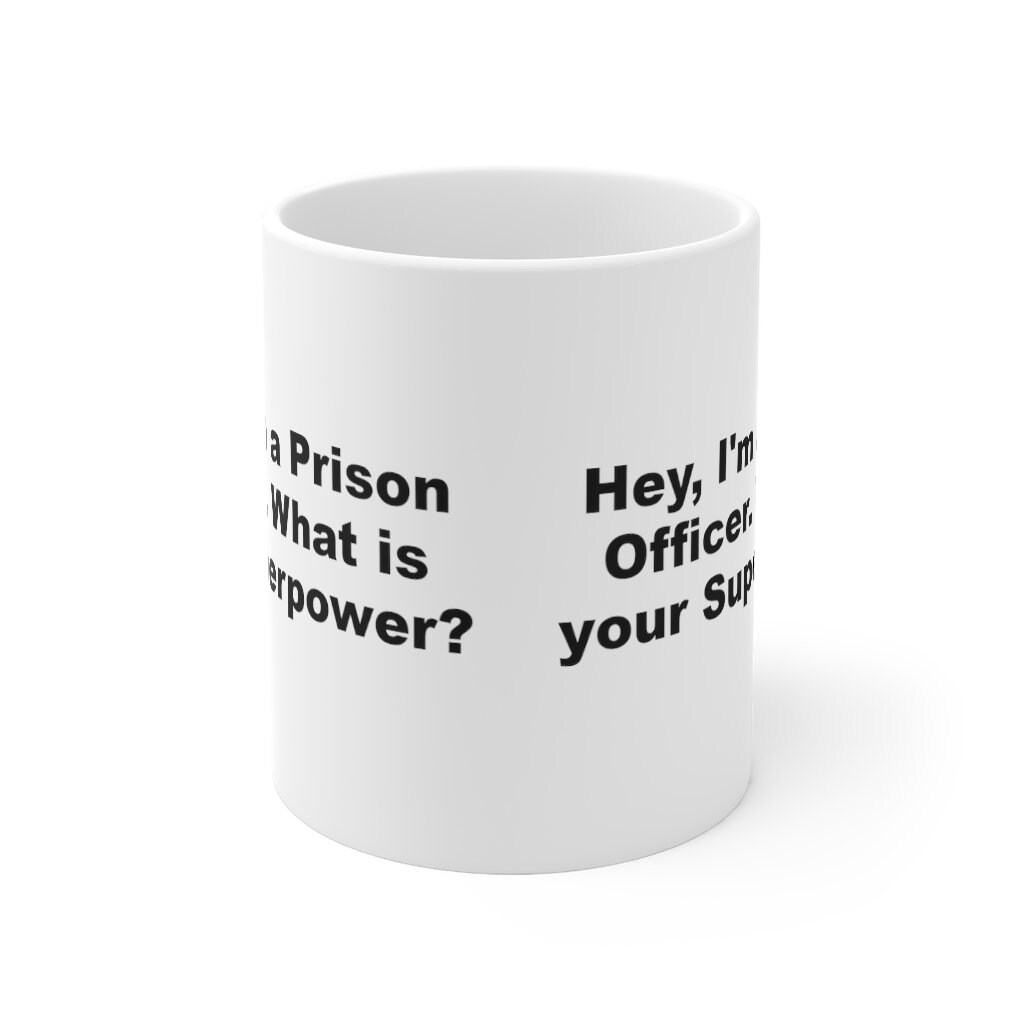 Prison Officer Coffee Mug Prison Officer Gift Prison Officer | Etsy