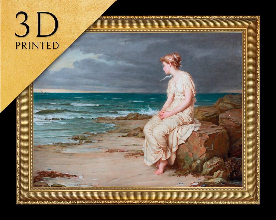 Miranda by John William Waterhouse 3d Printed Famous - Etsy