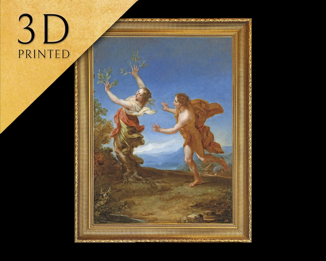Apollo and Daphne by Benedetto Luti 3d Printed Famous - Etsy