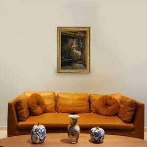 A Cosey Corner by Frank Millet 3d Printed Famous Painting - Etsy