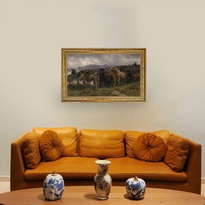 Highland Raid by Rosa Bonheur 3d Printed Famous Painting - Etsy