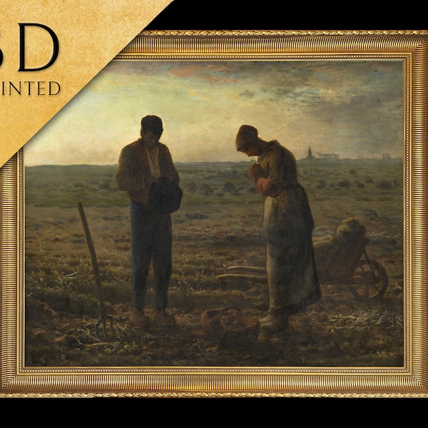 The Angelus Print - Etsy