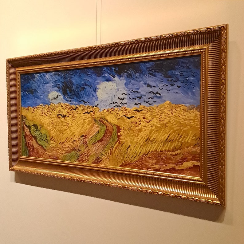 Crows by Vincent Van Gogh 3d Printed Famous Painting Museum - Etsy
