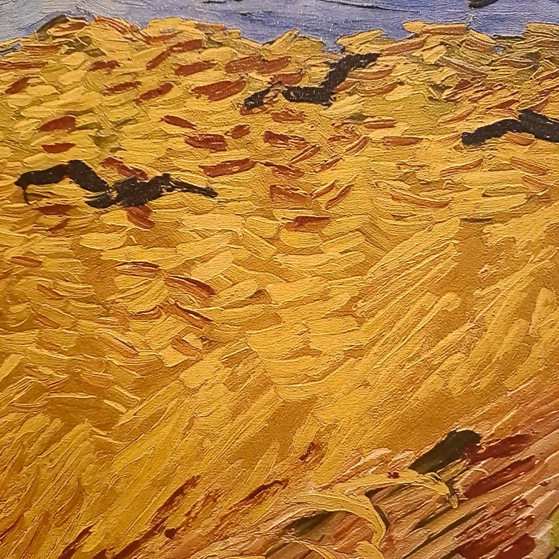 Crows by Vincent Van Gogh 3d Printed Famous Painting Museum - Etsy