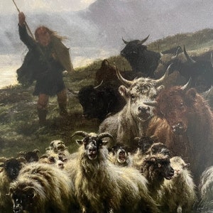 Highland Raid by Rosa Bonheur 3d Printed Famous Painting - Etsy