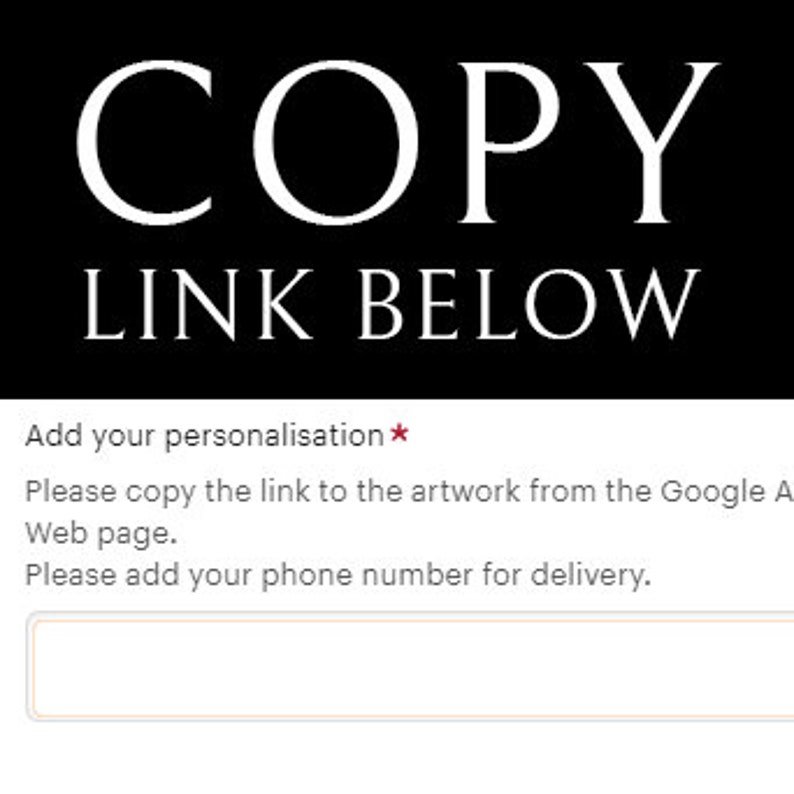 Custom 3D Artwork Print (please Copy the Link of the Artwork Below) - Etsy