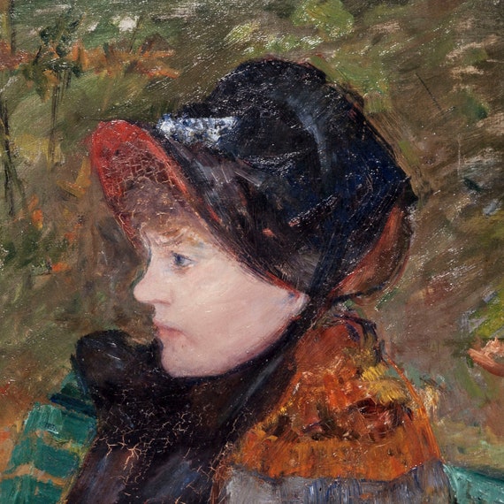 Autorretrato De Mary Cassatt, 1880 Poster Autorretrato De Mary Cassatt