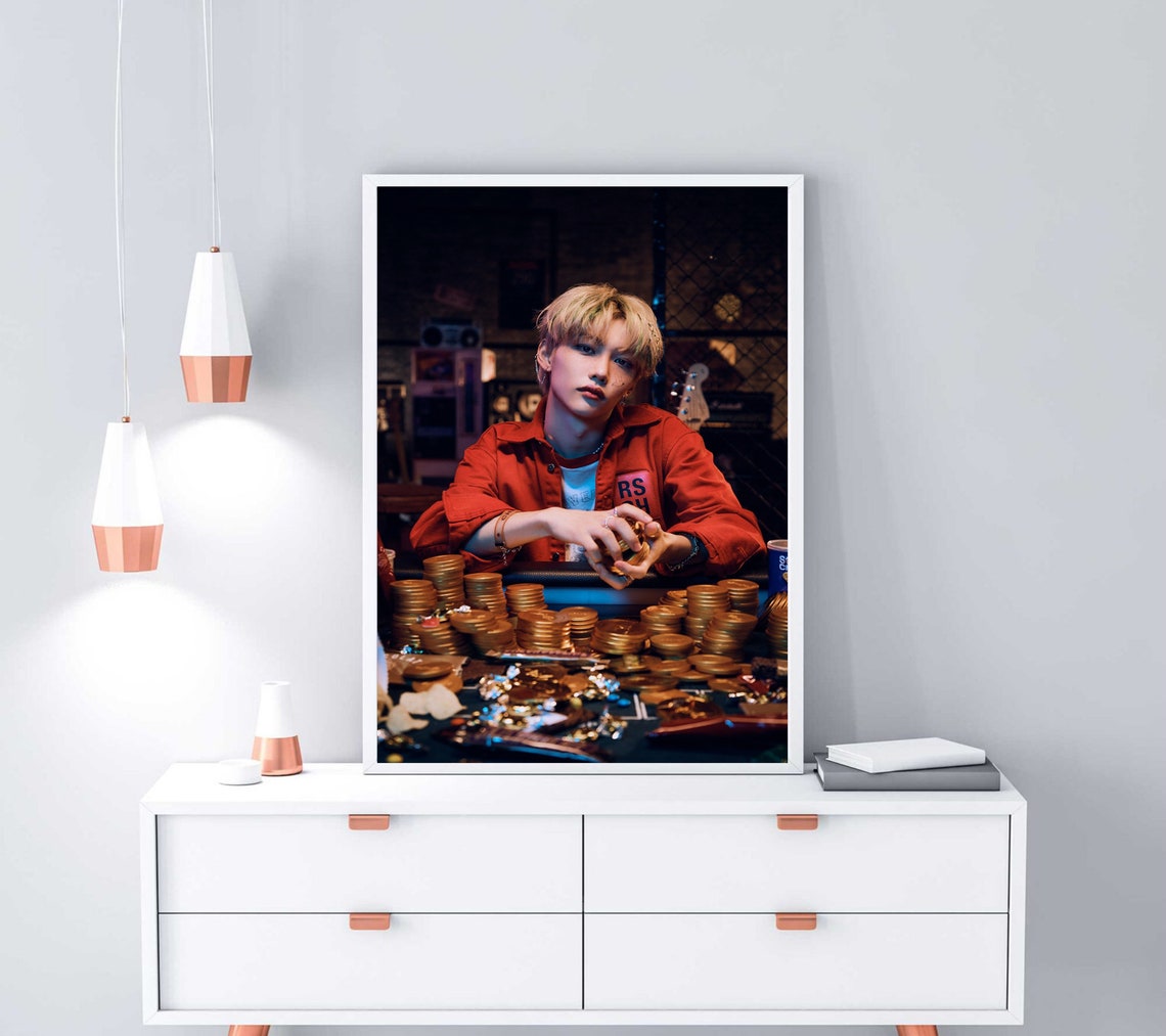 Lee Felix Poster Straykids Poster Art Music Poster Wall | Etsy