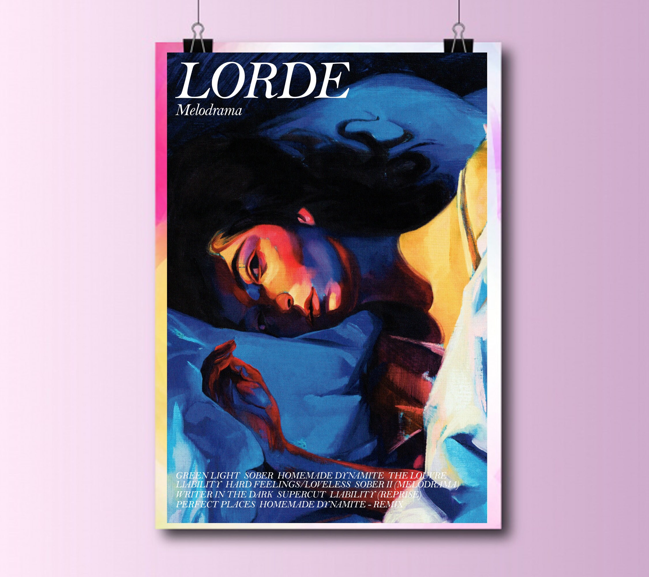 Lorde Poster | Etsy