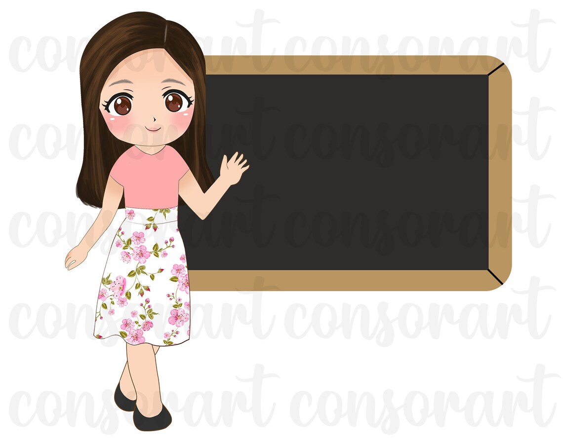 Back to School Clip Art School Clip Art Cute Teacher Clipart Scrapbook ...