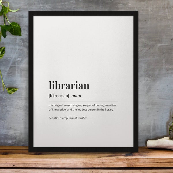 Librarian Gifts - Etsy