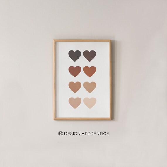 Home Décor Wall Décor Nursery Decor Skin Tone Diversity Set of 3 Pieces ...