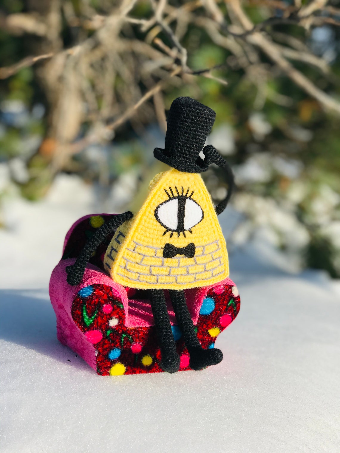 Bill Cipher Crochet Pattern Amigurumi Pattern Gravity Etsy