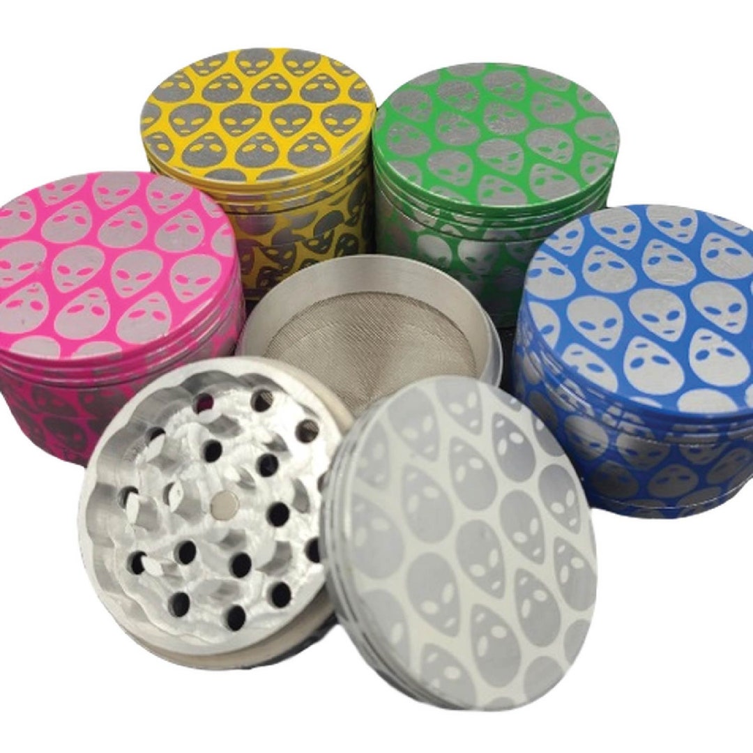 2.5" Alien Grinder | 4 Piece Grinder - Etsy