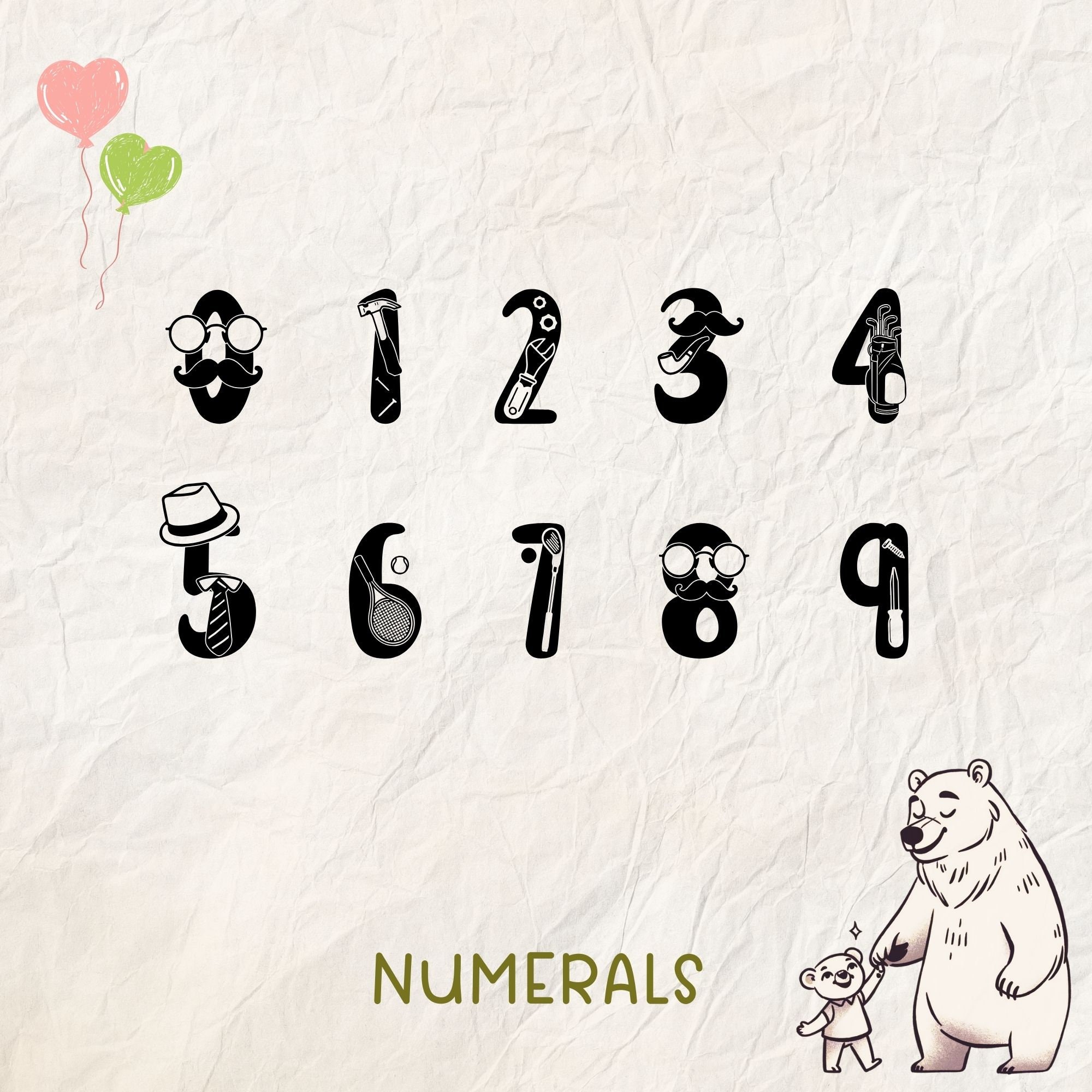 Father Font, SVG Font, Display Fonts, Decorative Fonts, Font for Cricut ...